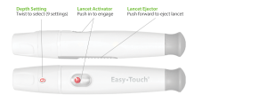 EasyTouch Lancing Device – MHC Medical Products, LLC