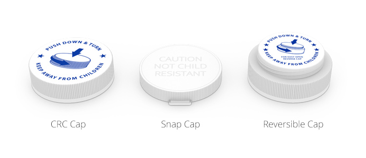 ColorSafe Vials – CRC, Reversible & Snap Caps – MHC Medical Products, LLC